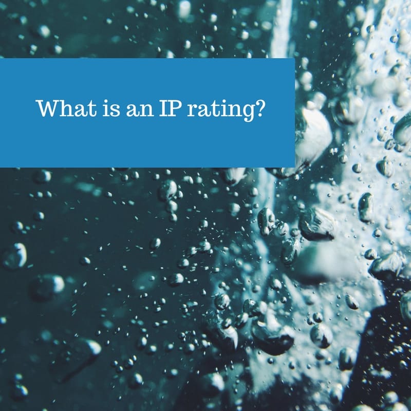 What is an IP rating?