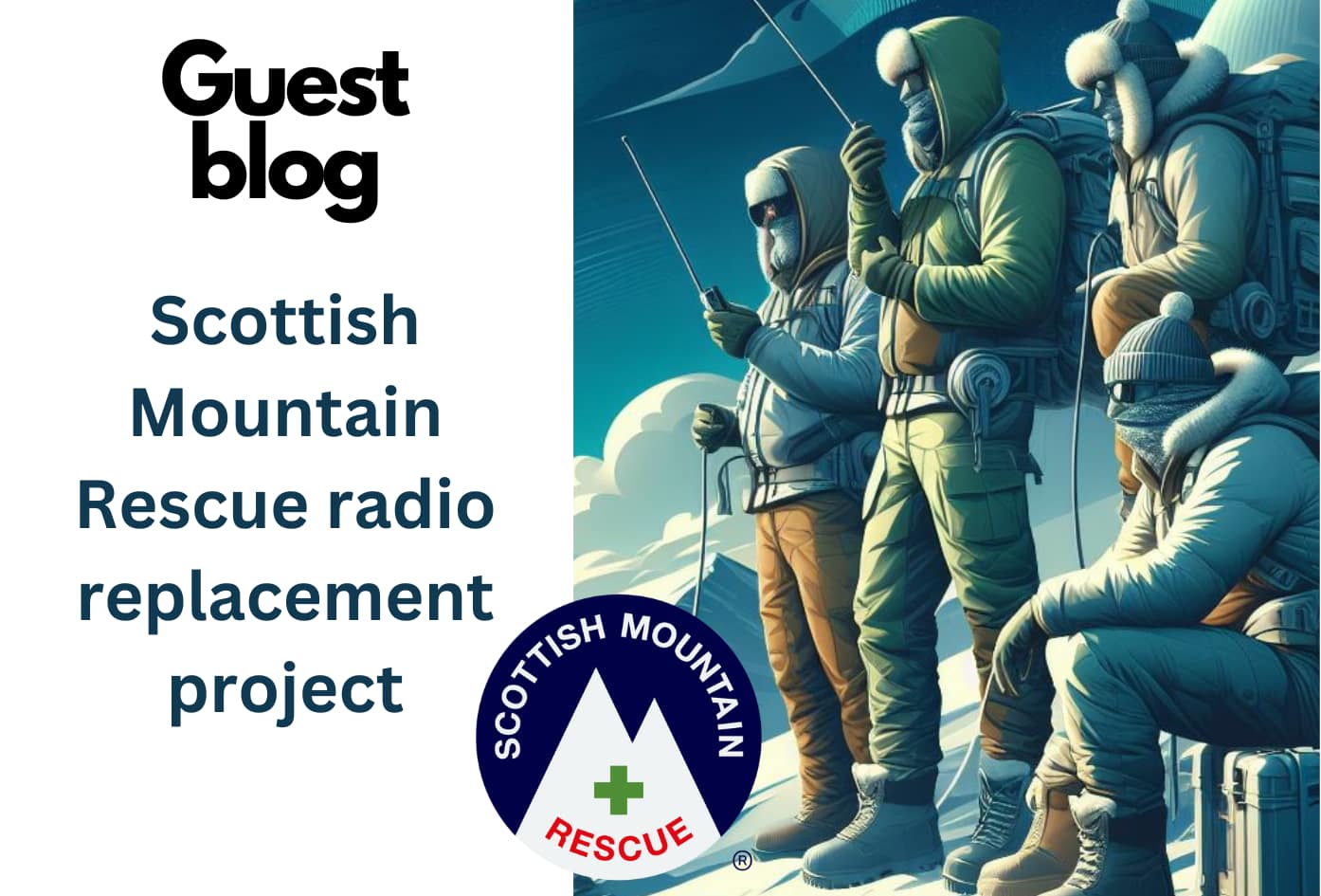 Scottish Mountain Rescue Radio replacement project huge success