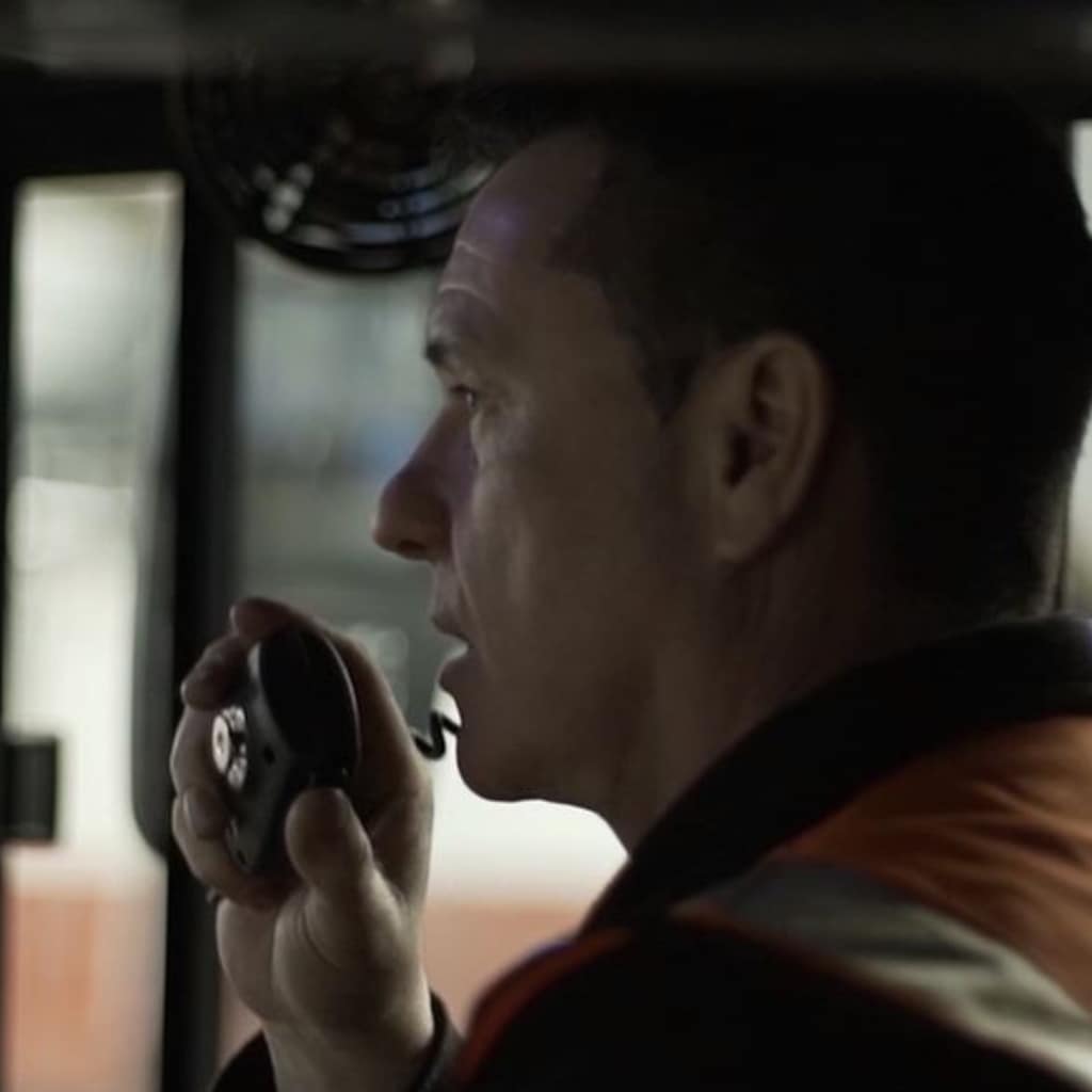 bus driver using fist mic on lothian bus bridge systems ltd - Bridge ...